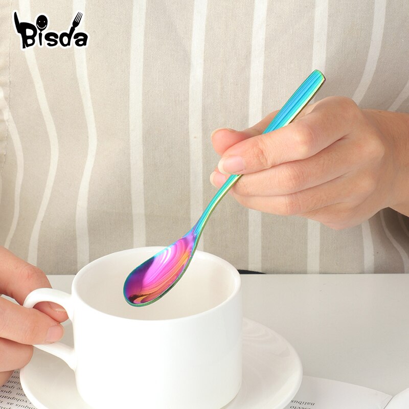 4Pcs Mix Spoons Stainless Steel Tea Spoon and Ice ... – Vicedeal