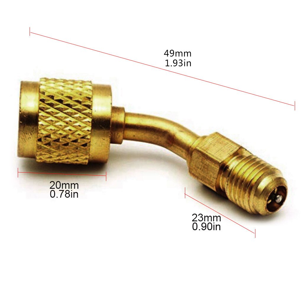 1/4 turn 5/16 conversion head adapter all copper r... – Grandado