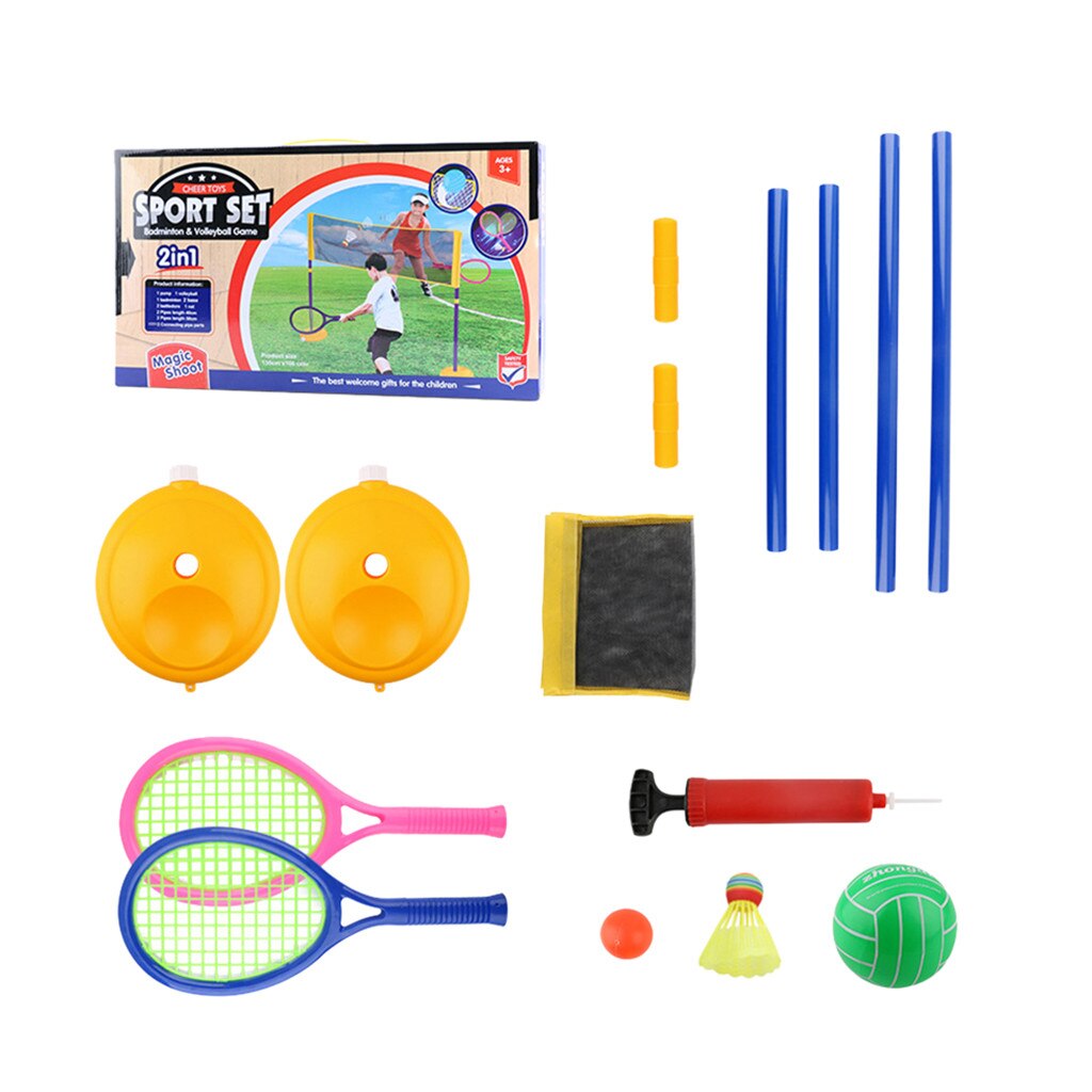 2Pcs Kids Outdoor Sports Toys Racket Badminton Ten... – Vicedeal