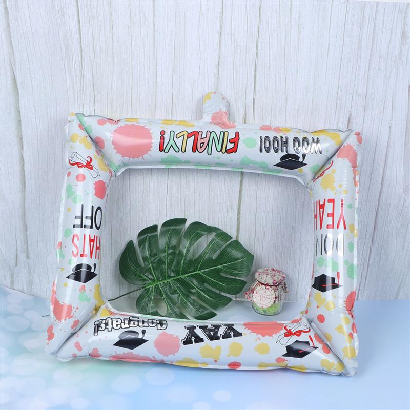 6pcs Graduation Photo Frame Inflatable Photo Booth... – Grandado