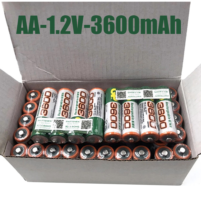 Aa Oplaadbare Batterij Pilas Recargables Aa 3600Ma... – Grandado