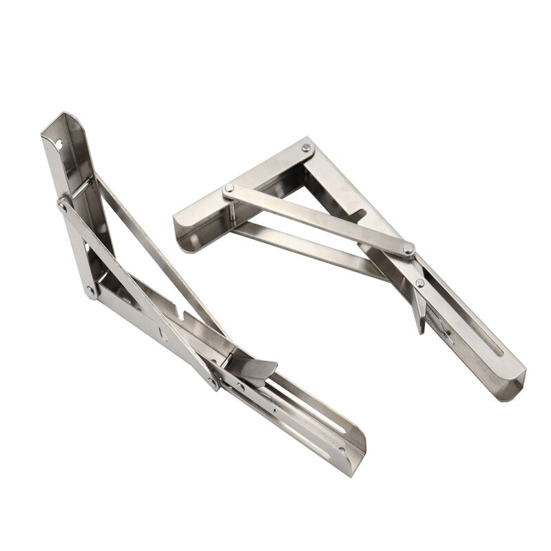 Folding Shelf Bracket Stainless Steel Heavy Duty T... – Vicedeal