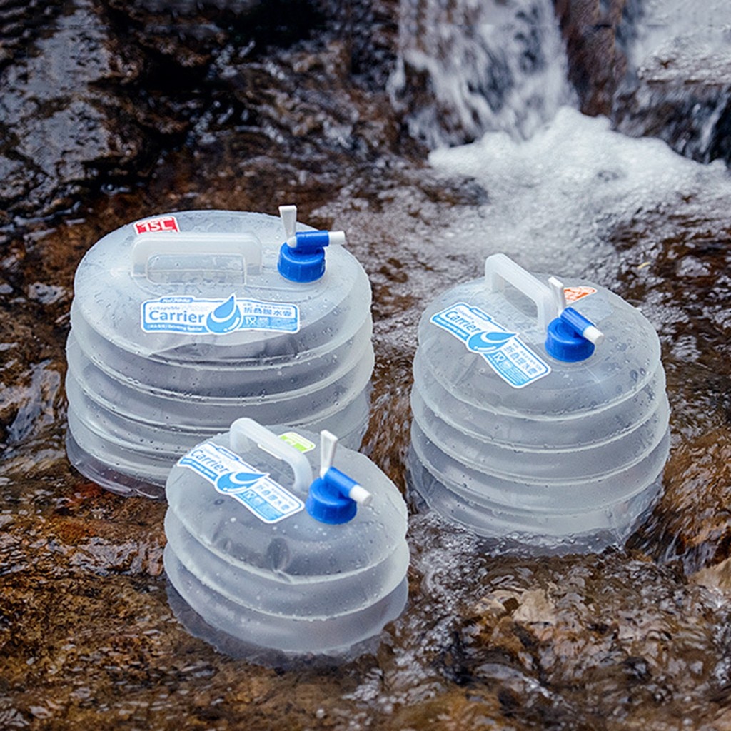Opvouwbare Folding Water Container Emmer Tap Opsla... – Vicedeal