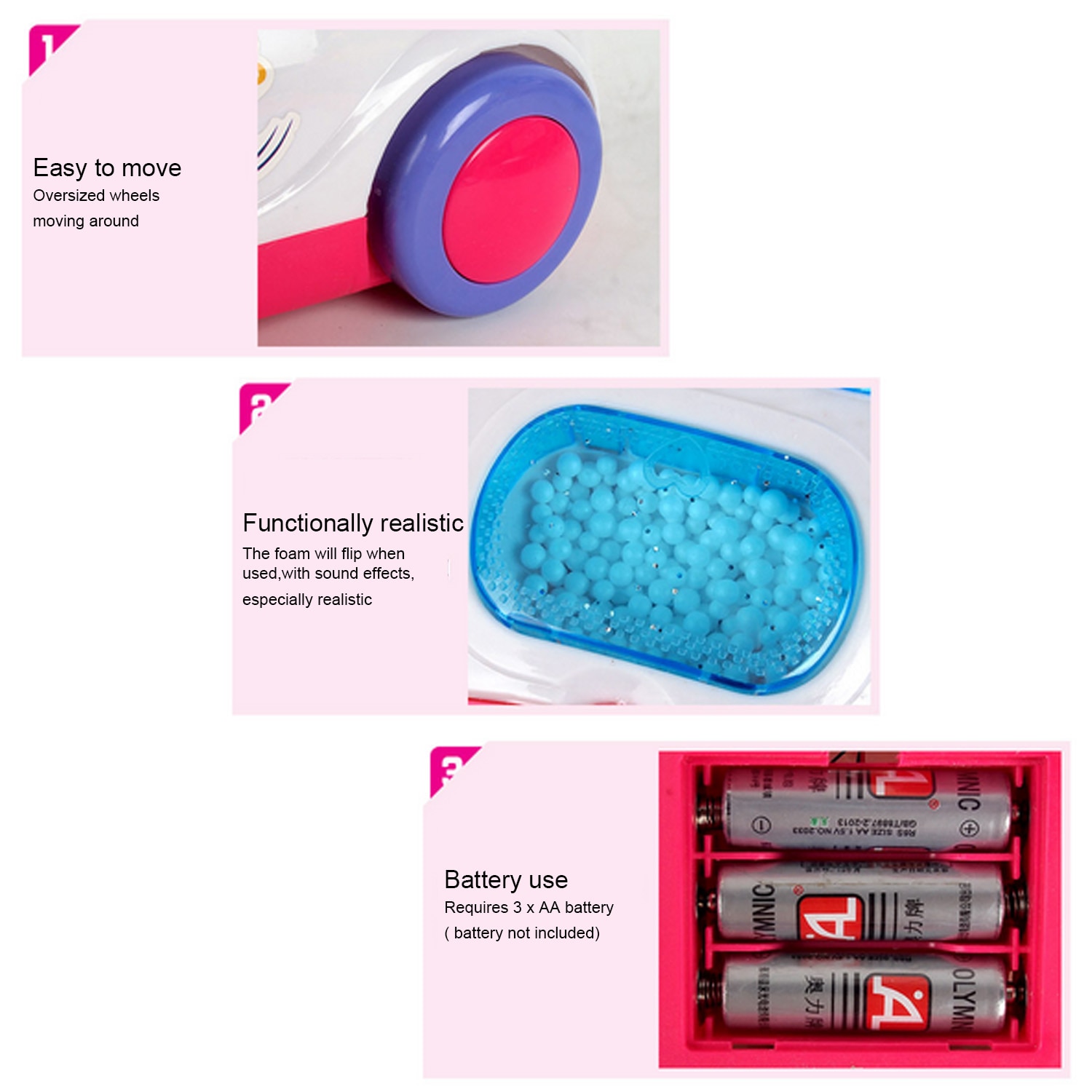 Kids Funny Simulation Sound Light Vacuum Cleaner H... – Grandado