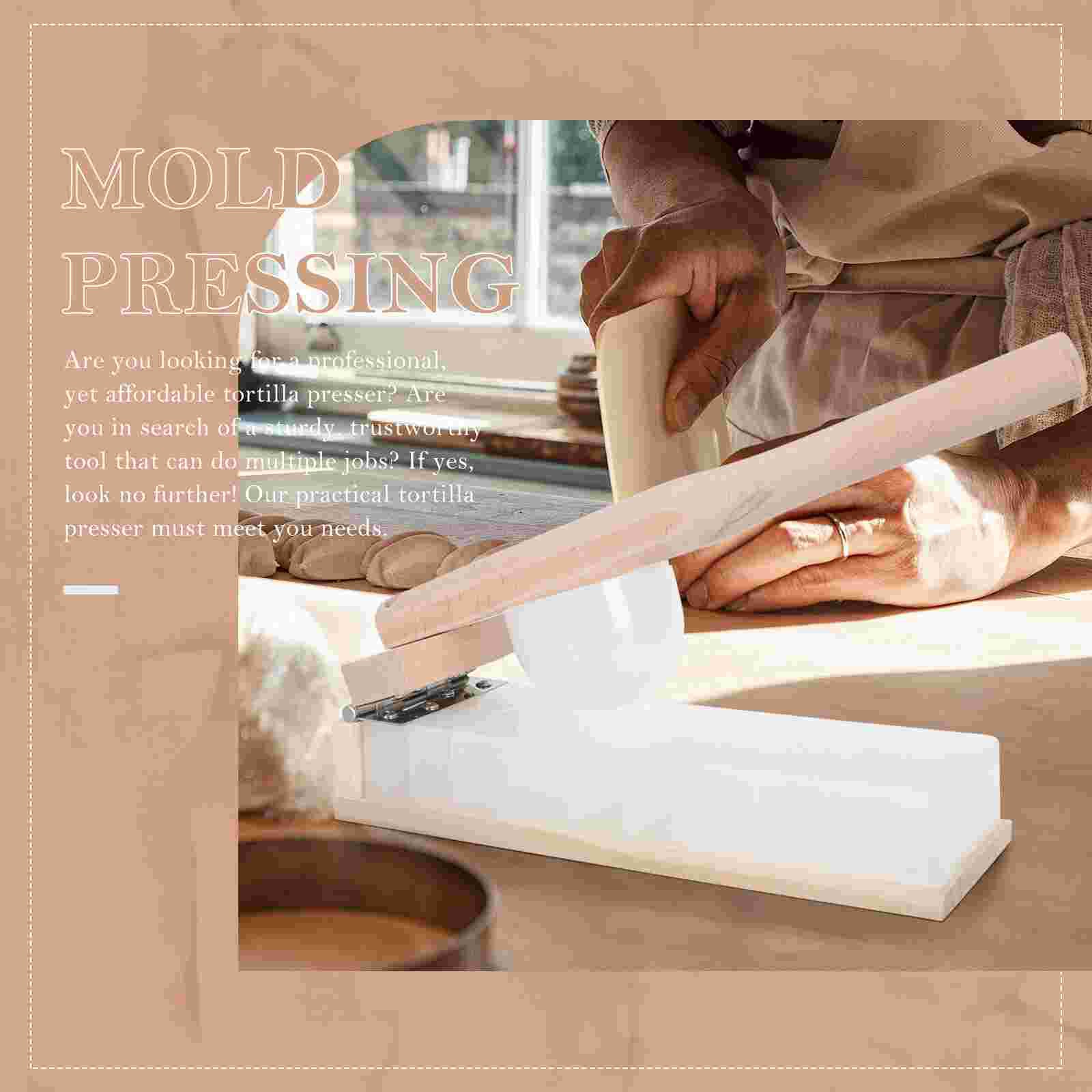 Dumpling Skin Pressing Mold Dough Presser Wood Tor... – Grandado