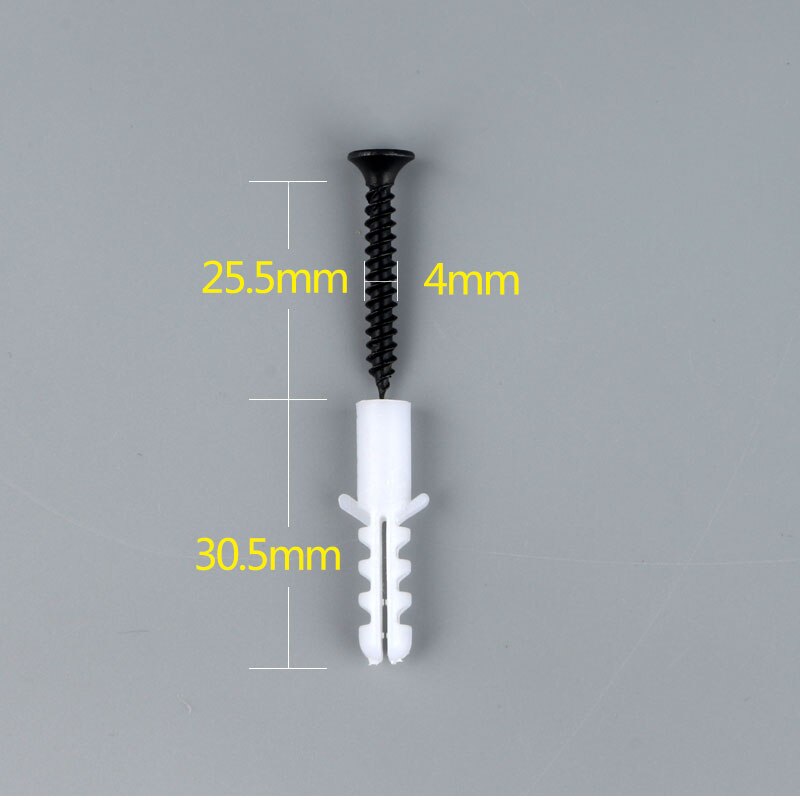 Small Wall Anchors Plugs Standard Fasteners Nylon ... – Vicedeal