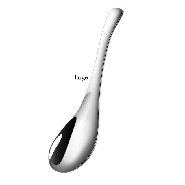 1pc Household 304 Stainless Steel Soup Spoon Deepe... – Vicedeal