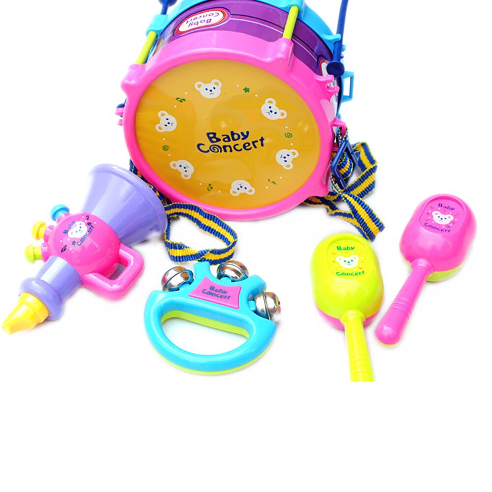 Roll Drum Musical Instruments Band Kit Kids Childr... – Vicedeal