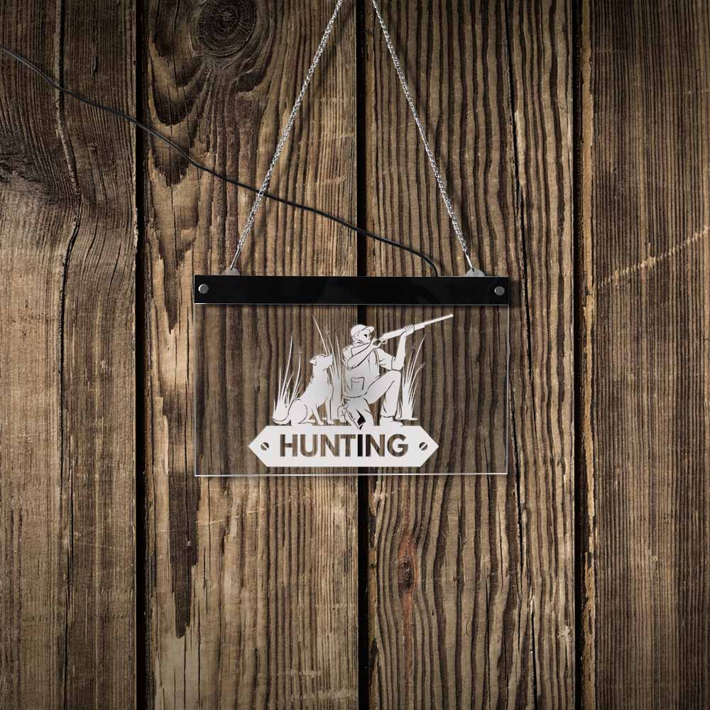 Hunter LED Neon Sign Multi-color LED Lighting Wall... – Grandado