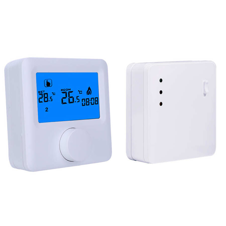 Wi-Fi Smart Color Thermostat Digital LCD RF Wirele... – Grandado