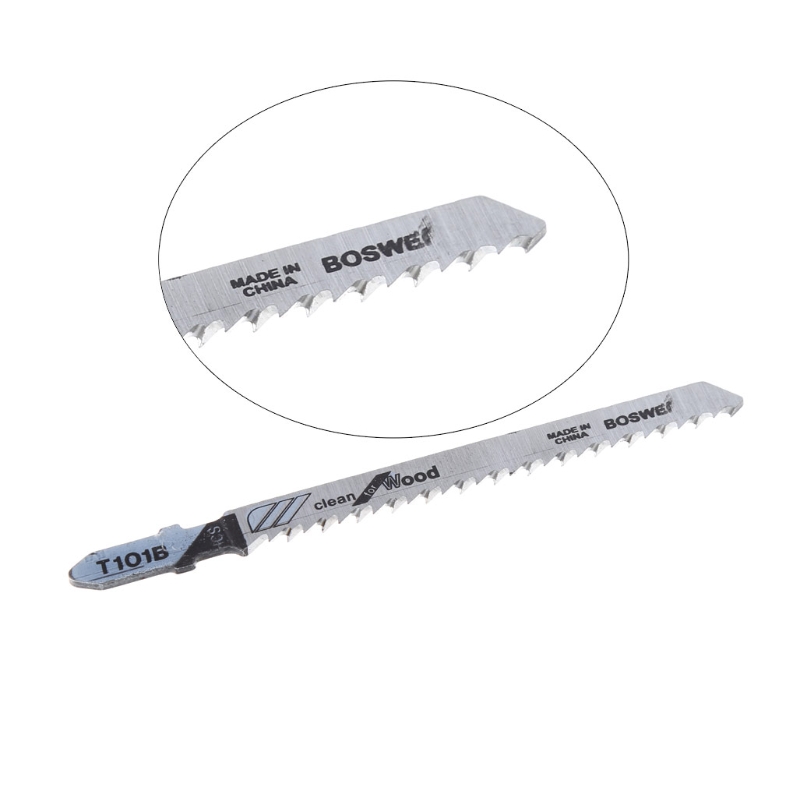 5Pcs/Set T101B HCS 100mm Jigsaw Blade Clean for Wo... – Vicedeal