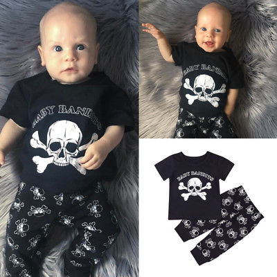 Babies Jongen Schedel Kleding Jongens Baby Peuter ... – Grandado