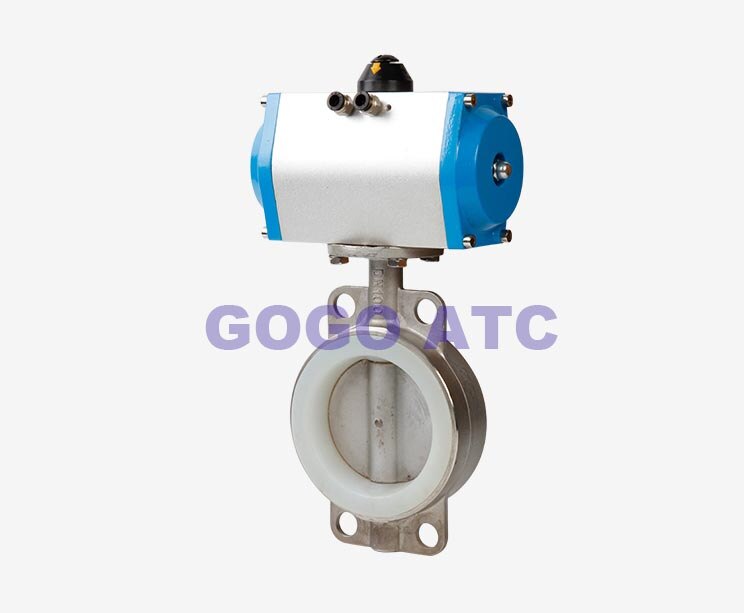 D671X-16 stainless steel 304 DN 65 mm Pneumatic bu... – Vicedeal