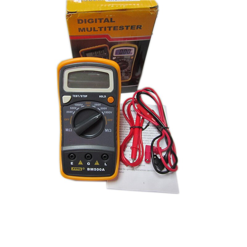 BM500A Digital Insulation Resistance Test meter di... – Grandado
