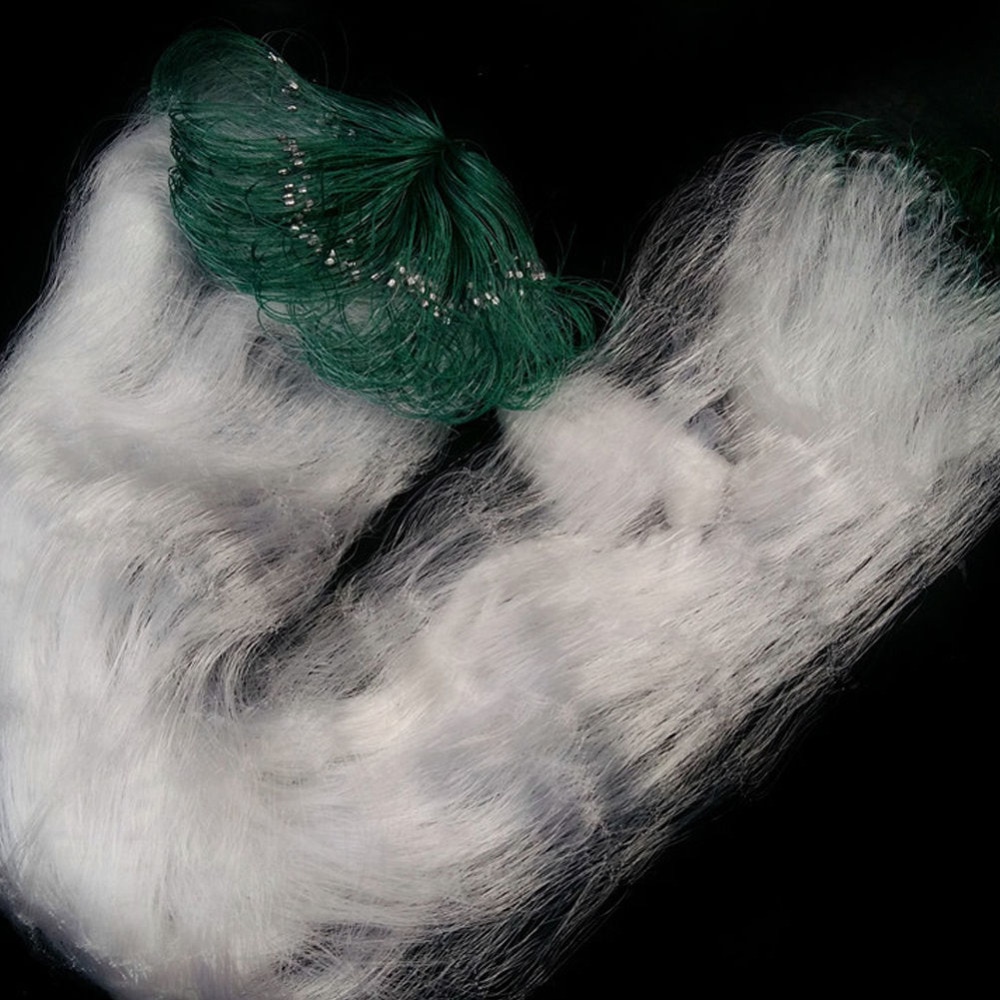 3 Layers 90x1.5m Fish Net Fishing Gear Fish Tramme... – Vicedeal