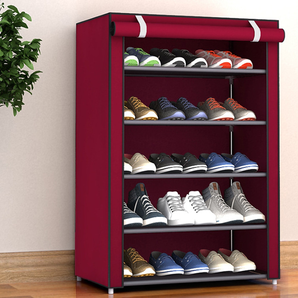 Shoe Rack Non-Woven Fabric Closet Storage Slipper ... – Grandado