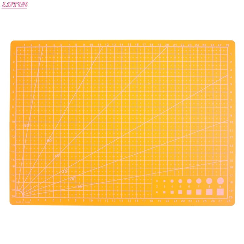 1Pcs A3/A4/A5 PVC Rectangular Grid Line Cutting Ma... – Grandado