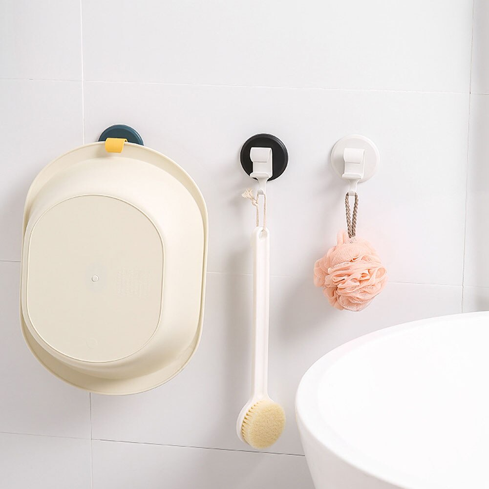 Blue Basin Hook Wall Mount Robe Hook Washbasin Han... – Grandado