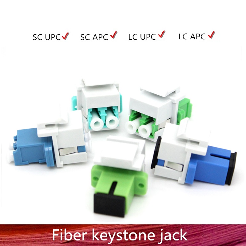 10PCS Snap Fitting Duplex LC SC UPC APC Connector ... – Grandado
