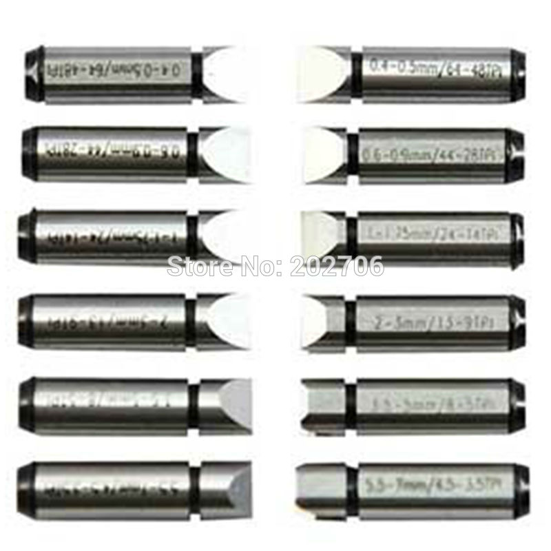 Metric measuring anvils for screw micrometers 6pai... – Vicedeal