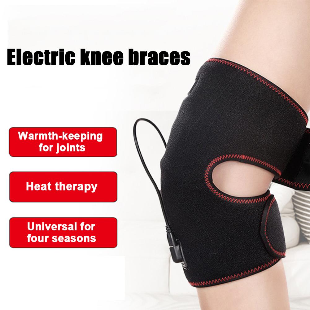 Heat Therapy Knee Brace Wrap Heating Pad Compress ... – Vicedeal