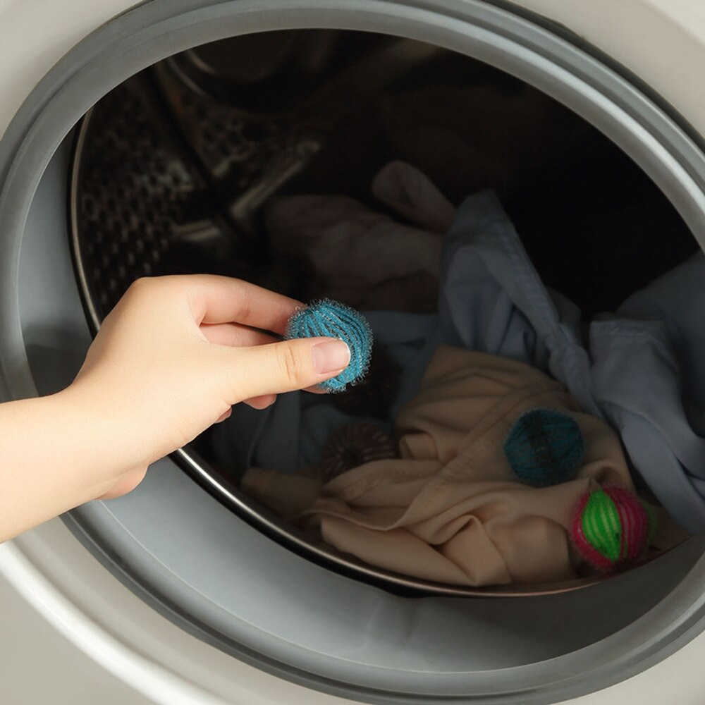 6 Pcs Nylon Laundry Ball Washing Machine Washing P... – Vicedeal