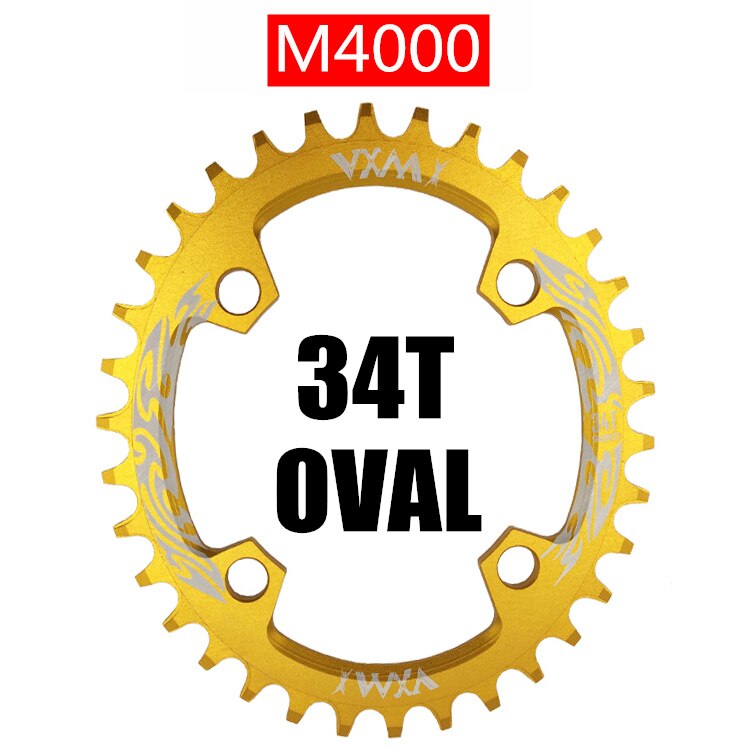 VXM Oval 94+96mm Chainwheel 32/34/36/38T MTB bike ... – Vicedeal