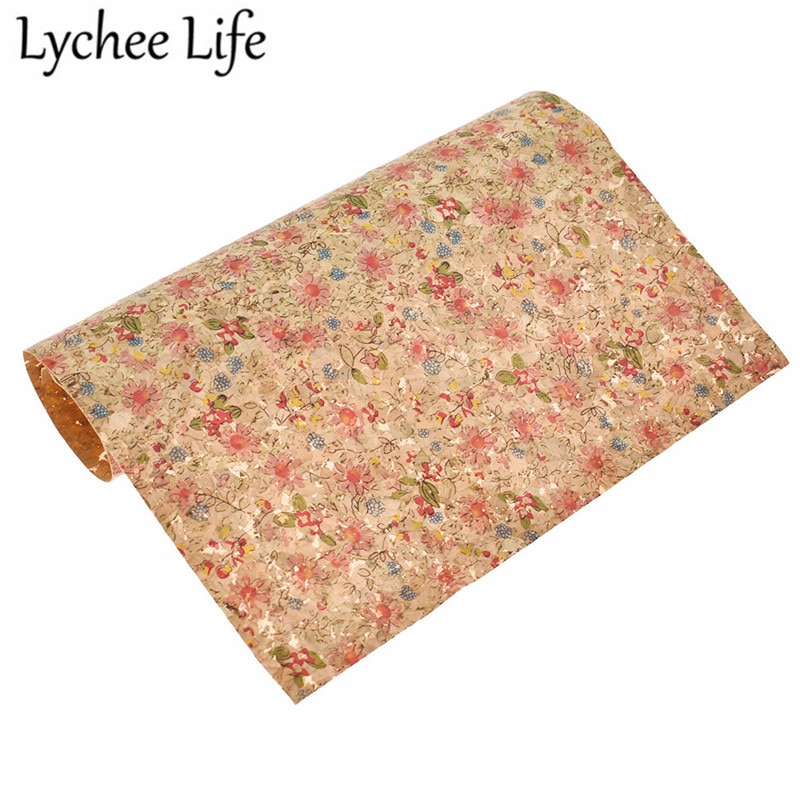Lychee Life A4 Soft Cork Fabric 29x21cm Colorful F... – Vicedeal