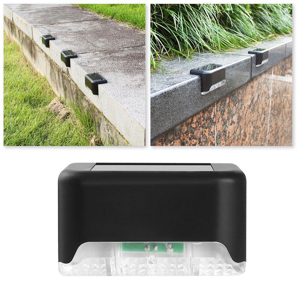 12 led solcelle dæk lys vandtæt udendørs gang q2 ... – Vicedeal