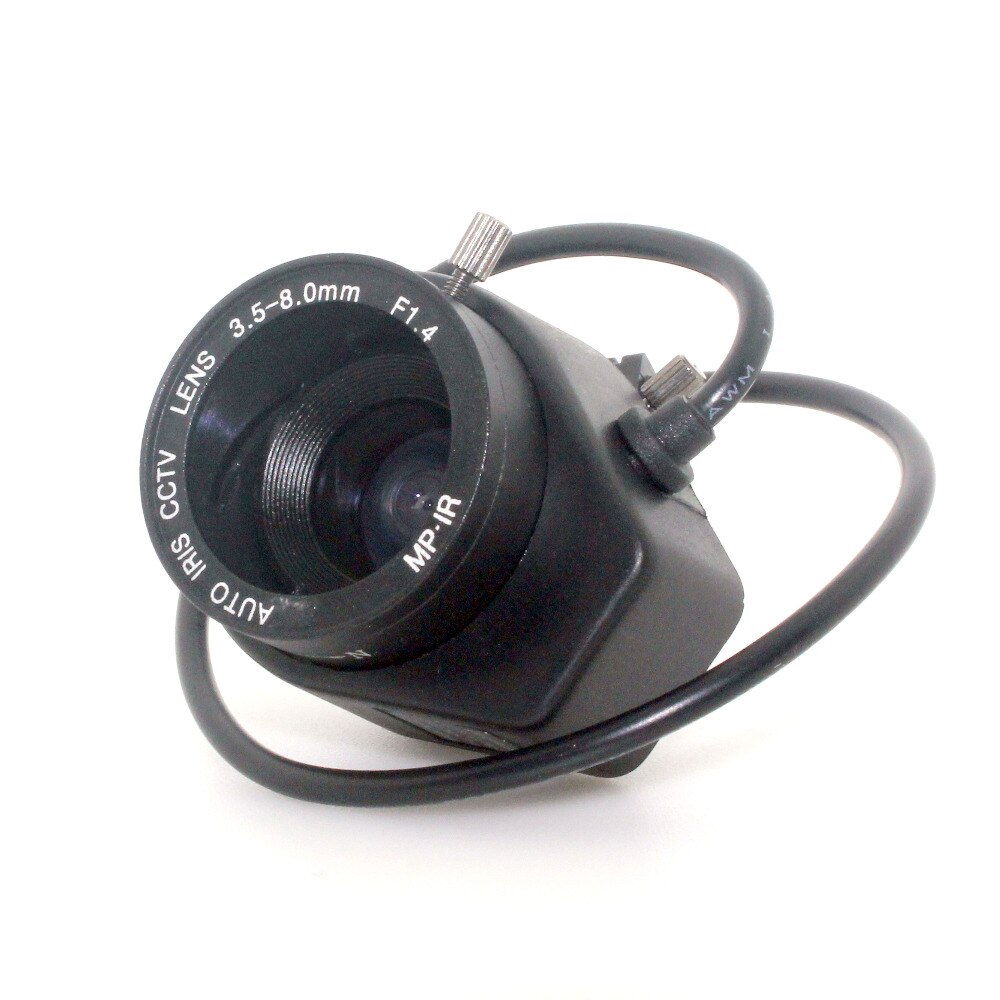 3.5-8mm F1.4 lens CS Mount Varifocal Manual Auto I... – Vicedeal