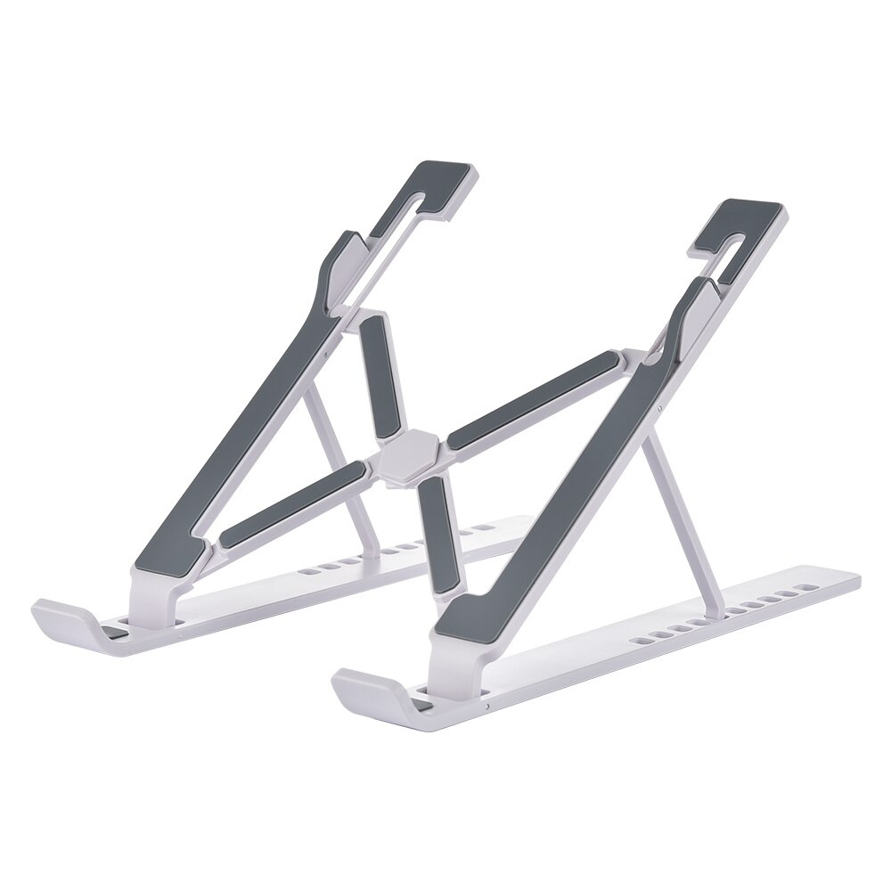 Justerbar notebookholder doven bærbar stativ stige... – Vicedeal