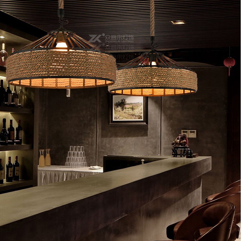 E27 Metal Wire Lampshade Ceiling Pendant Light Sha... – Vicedeal