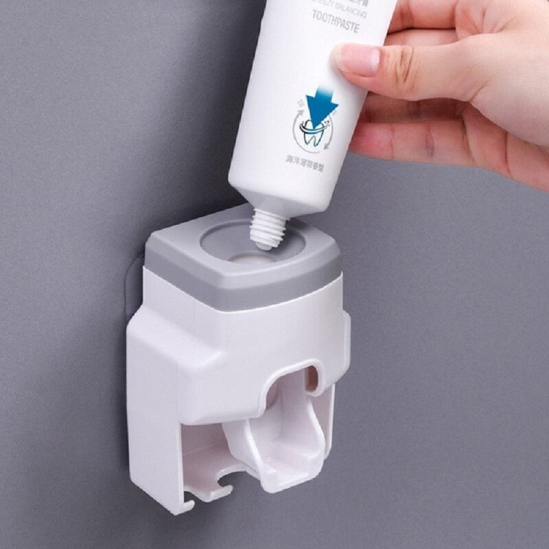 Wall Mount Toothpaste Dispenser Automatic Toothbru... – Vicedeal