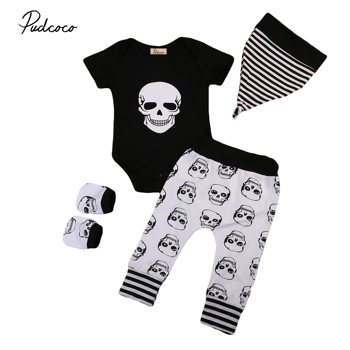 Emmababy Lovely Newborn Kids Baby Boys Skull Tops ... – Grandado