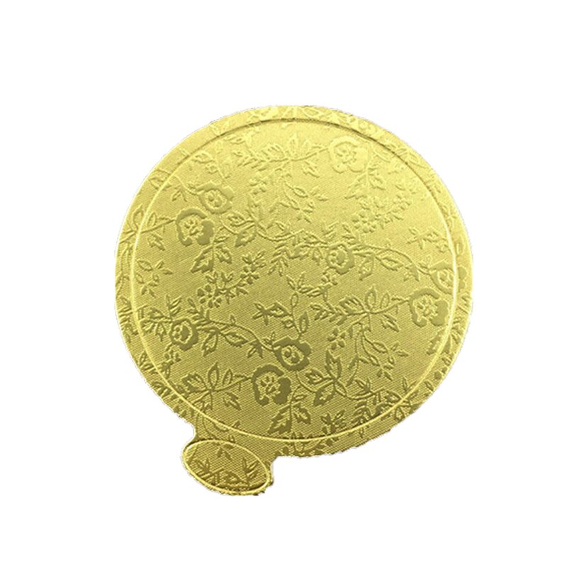 Ronda de tablas para tortas oro base de papel para... – Grandado