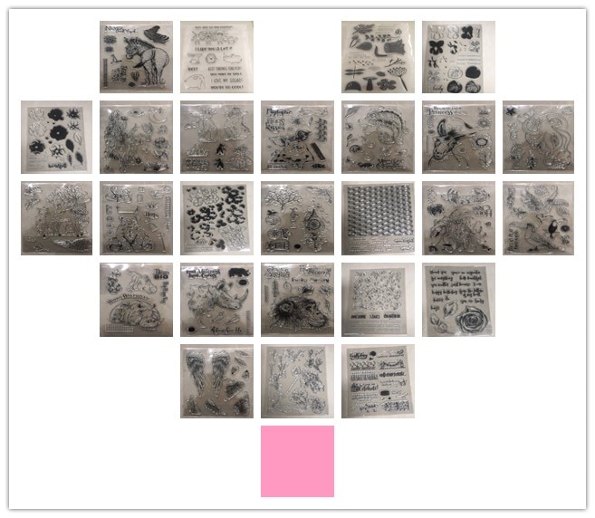 1 Two dollar background/Transparent Clear Stamps f... – Grandado