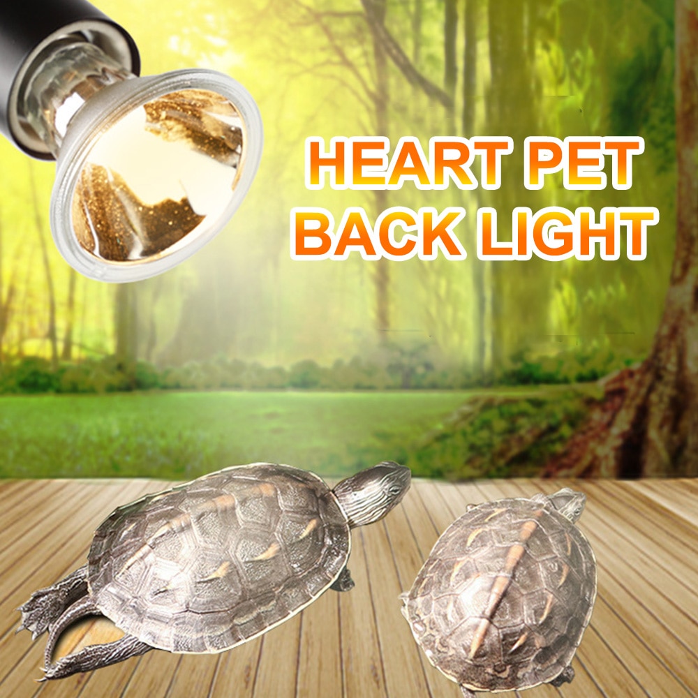 Lámpara para reptiles, luz UV de 25W, 50W, UVA + U... – Grandado