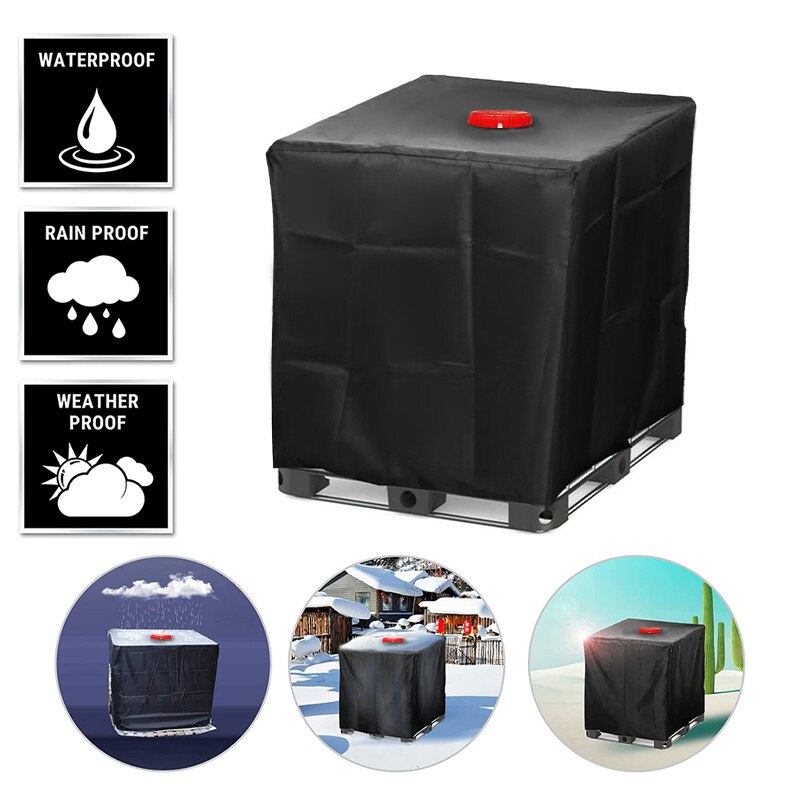 IBC Tote Cover Water Tank Protective Cover 1000L O... – Grandado