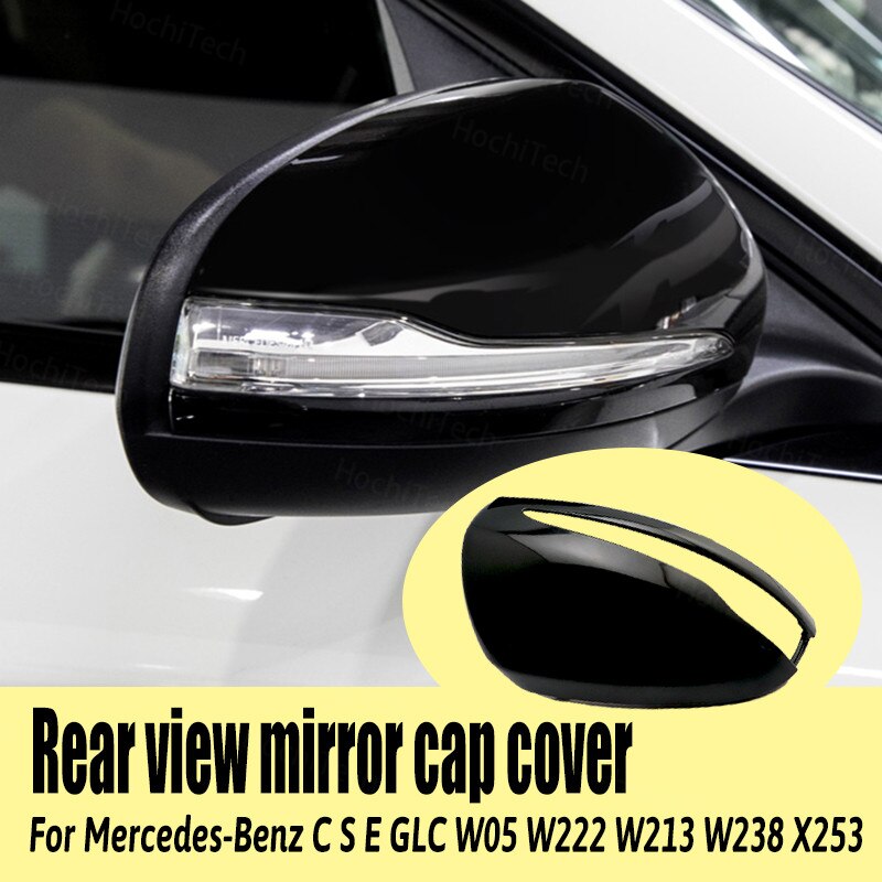 Car Styling Rearview Glossy Black Side Mirror Cove... – Grandado
