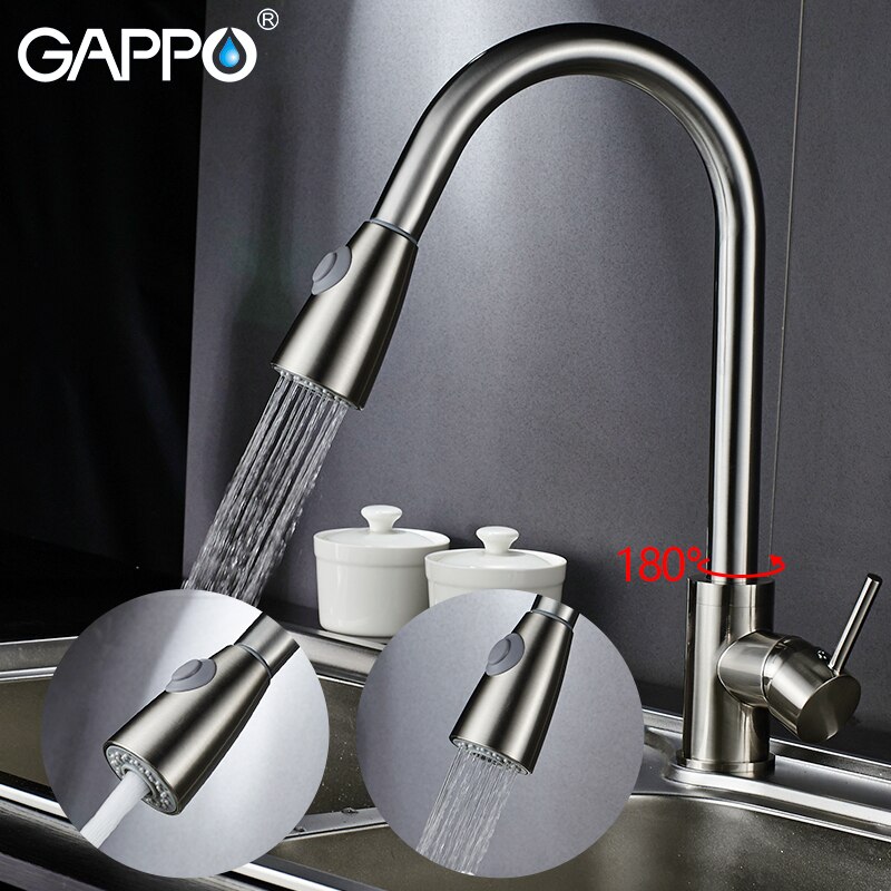 Gappo keuken Kranen draaibare keuken trek water mi... – Vicedeal