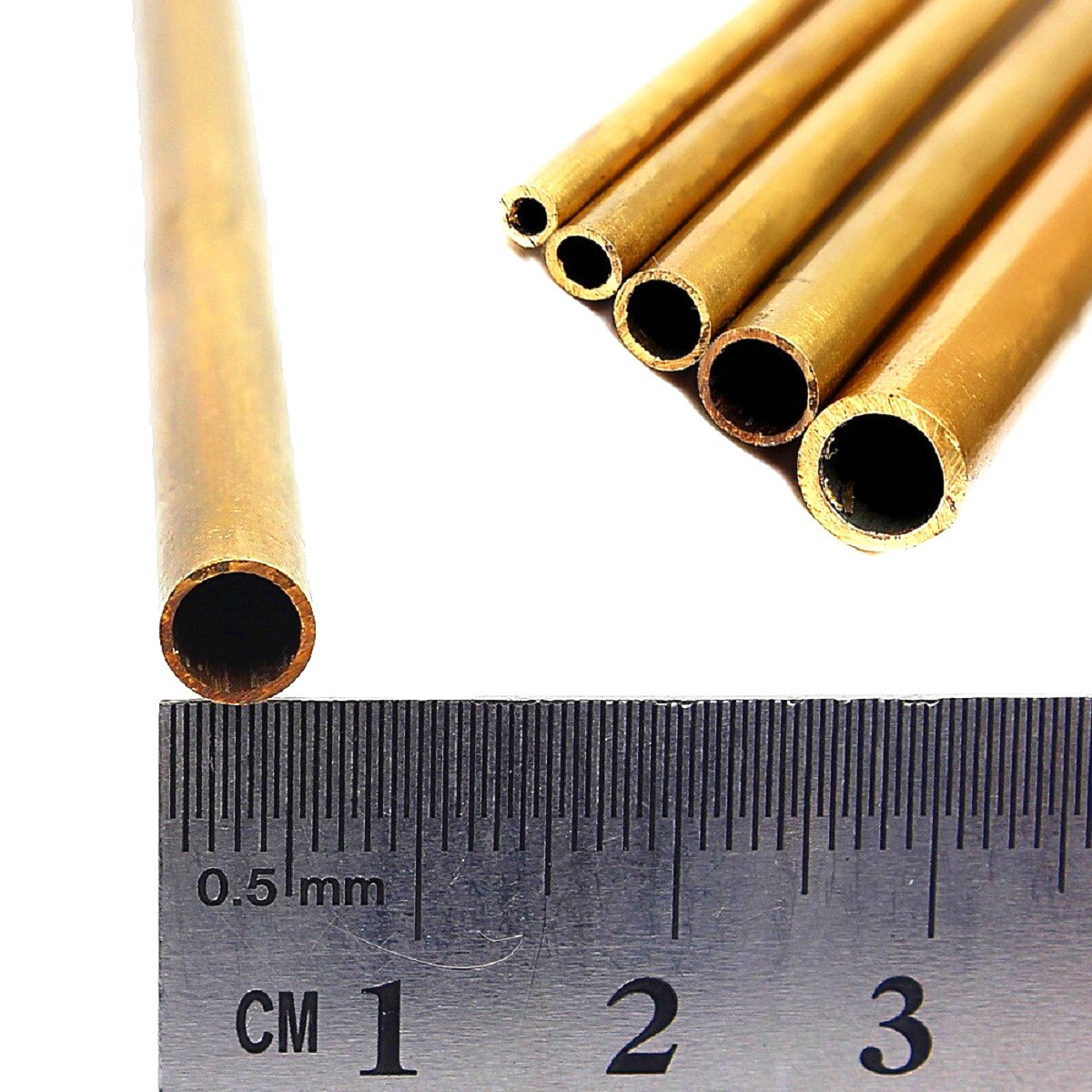 1pcs Hard Brass Tube 2mm-6mm Pipe For Engineering ... – Grandado