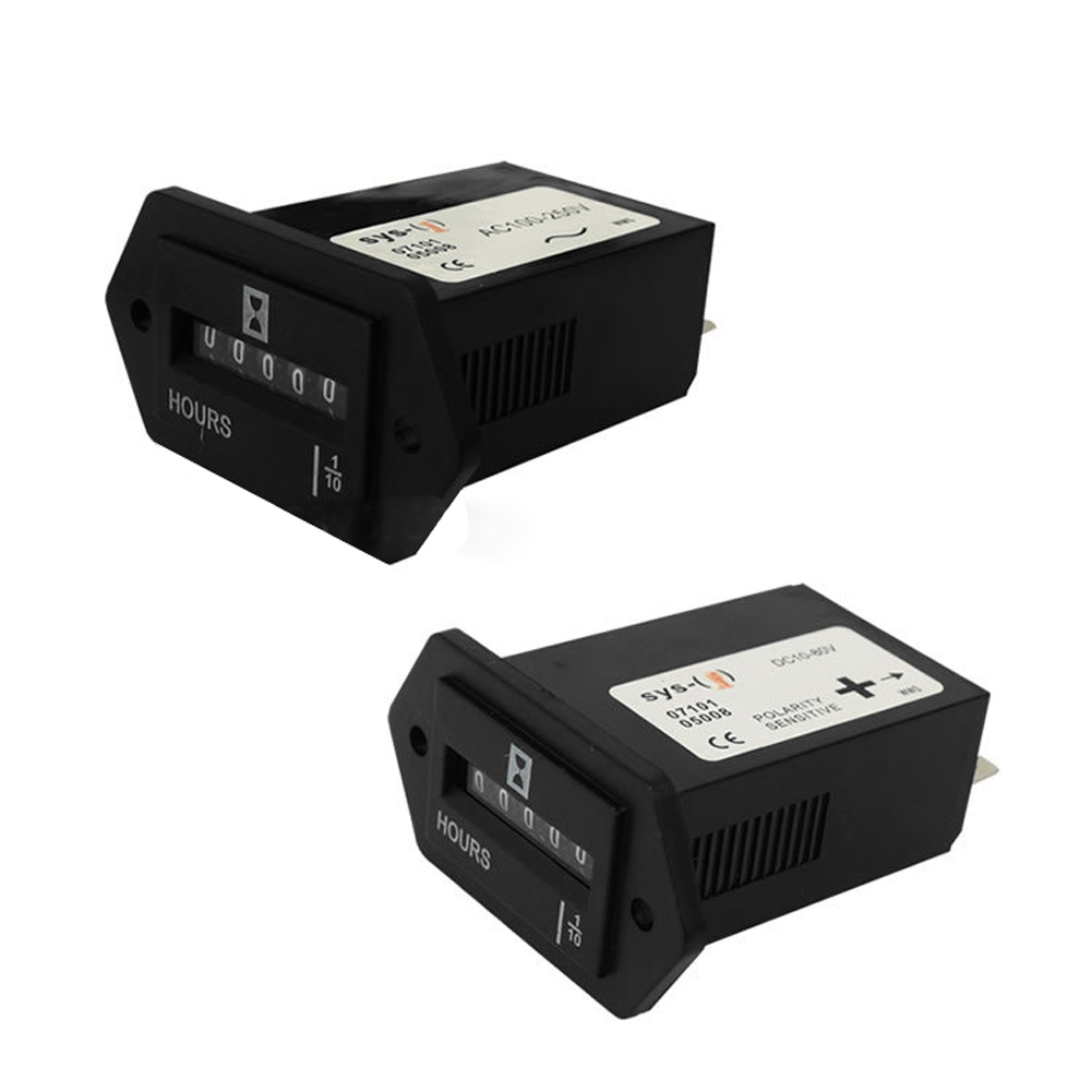 SYS-1 Hour Meter Digital Industrial Sealeds Timer ... – Grandado