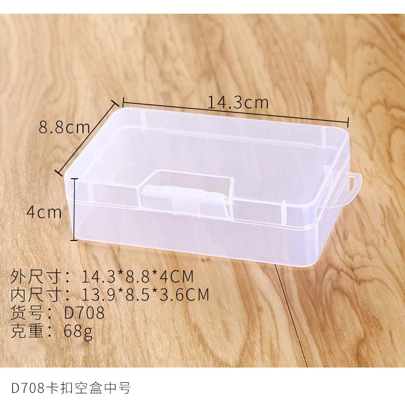 1 Pcs Snap-On Mini Pp Lege Doos Plastic Pp Transpa... – Vicedeal