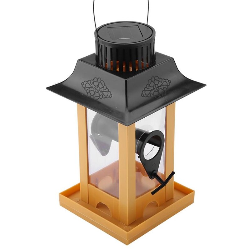 Solar Parrot Feeder Led Light Bird Feeder Station ... – Grandado