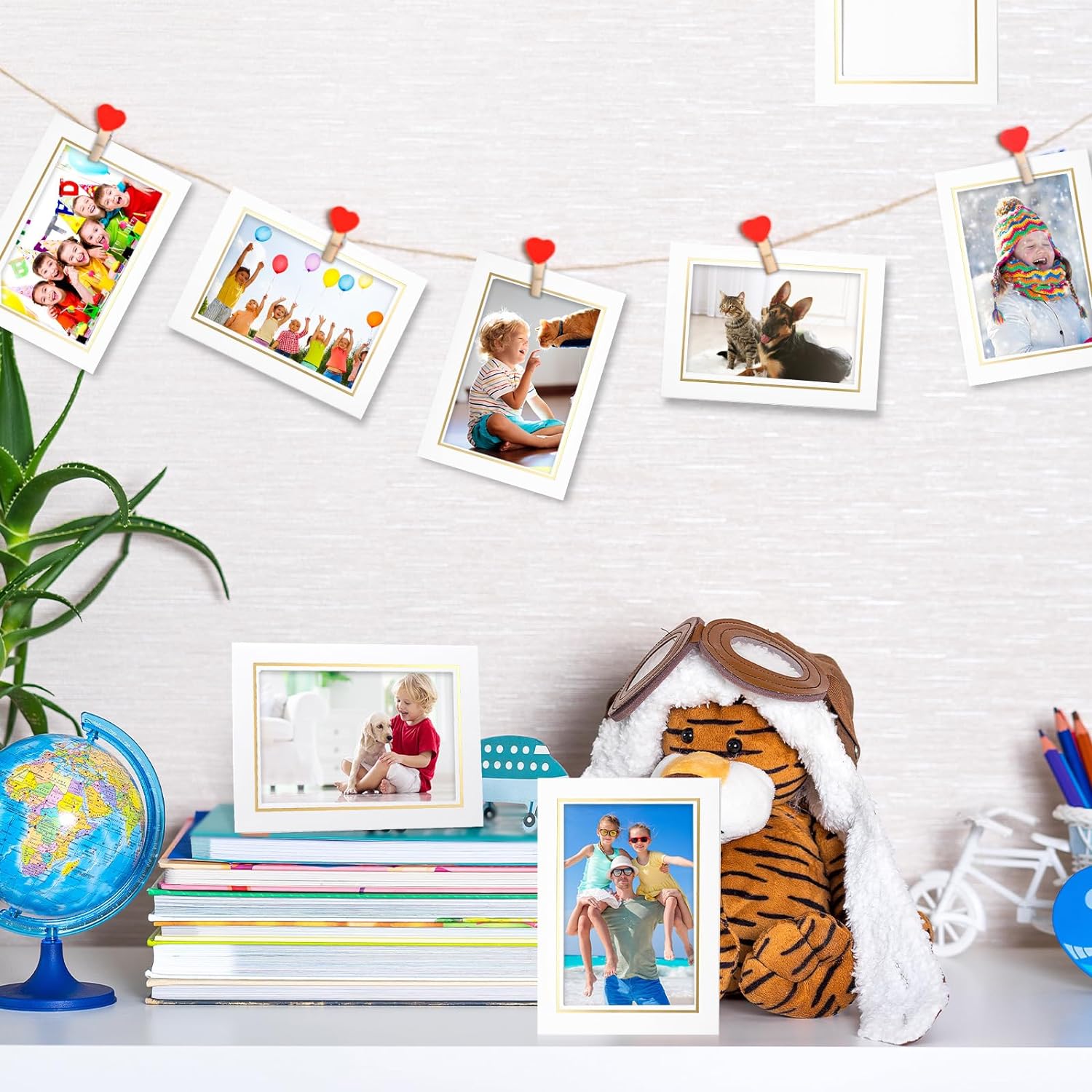 100 Pcs Paper Picture Frames with Easel 4 x 6 Inch... – Grandado