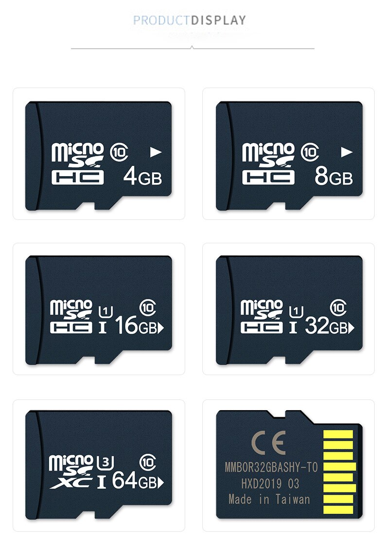 Micro SD Card 256GB 128GB 32GB 64GB 16GB MicroSD M... – Vicedeal