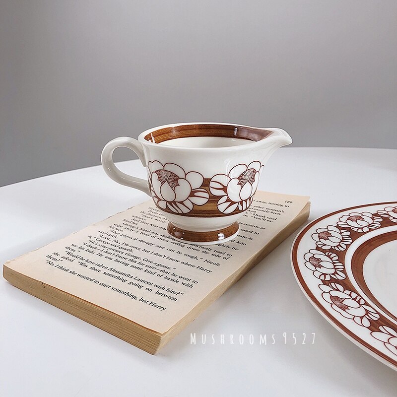 Palace Wind Medieval Mangosteen Coffee Cup Ceramic... – Vicedeal