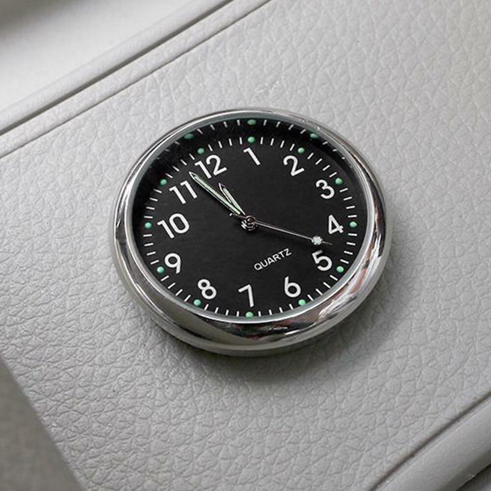 Car Clock Luminous Mini Automobiles Internal Stick... – Grandado