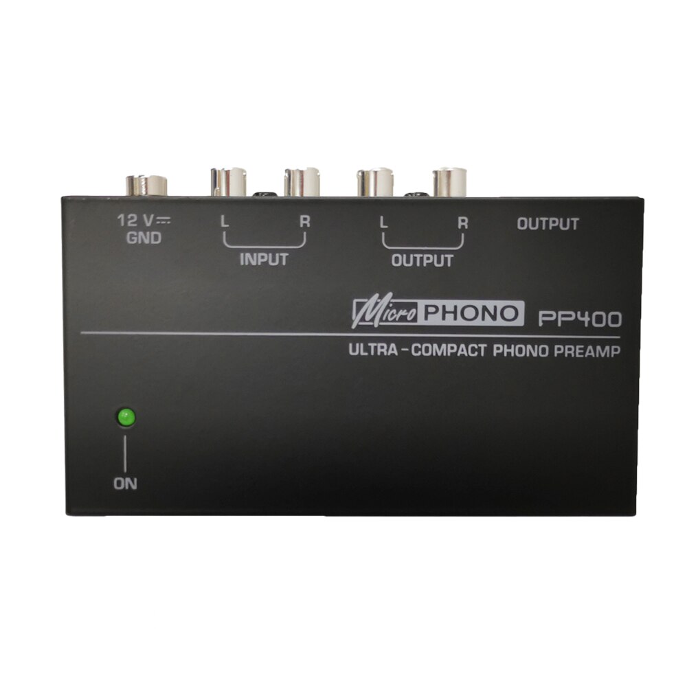 Ultra-Compact Phono Preamp Preamplifier With Rca 1... – Grandado