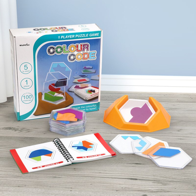 100 Challenge Children Kids Develop Logic Spatial ... – Vicedeal